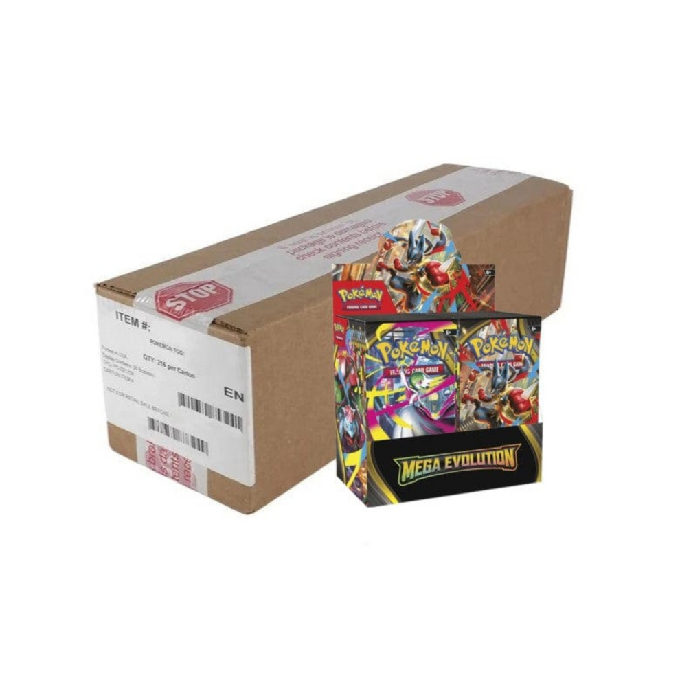 Pokemon Mega Evolution Enhanced Booster 6 Box Case – Galaxy Card Shop